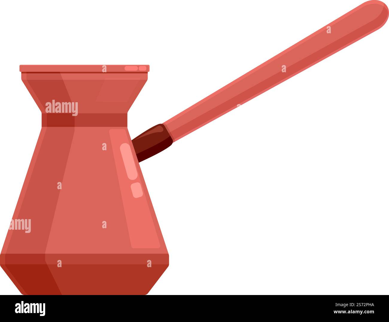 Cezve cafe icon cartoon vector. Coffee pot. Turkish cup. Cezve cafe ...