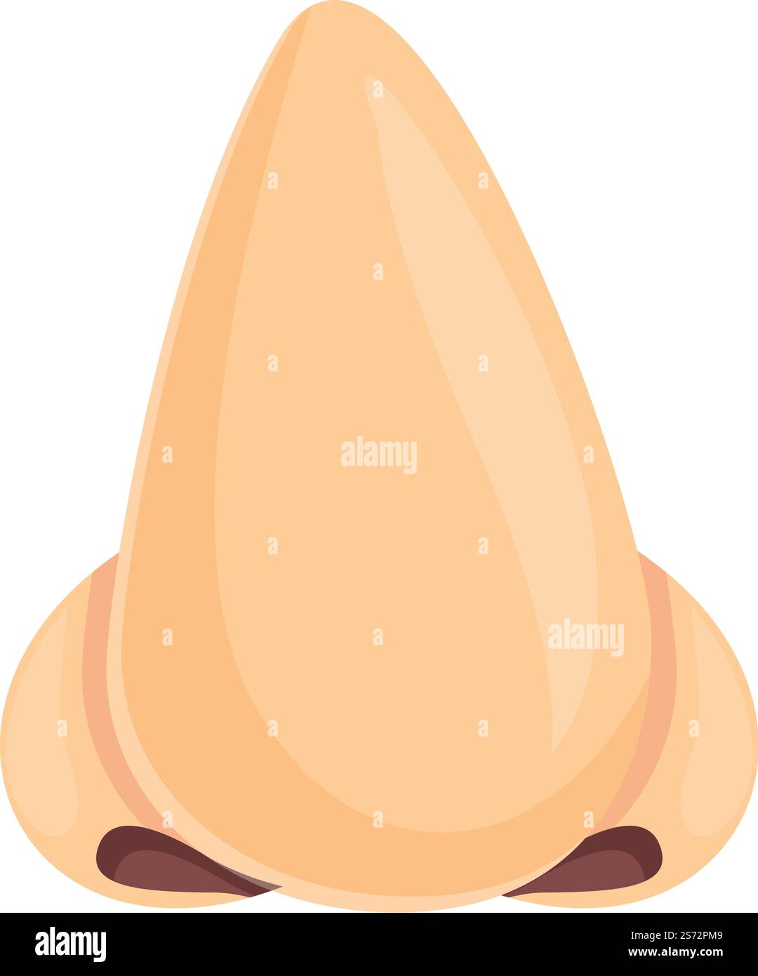 Open rhinoplasty icon cartoon vector. Nose surgery. Closed procedure ...