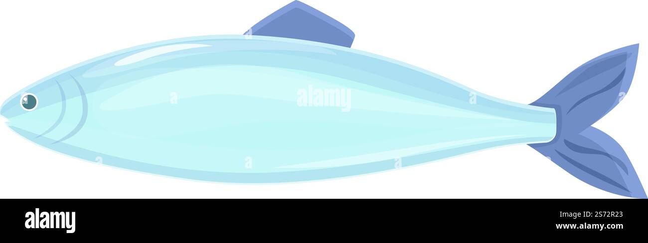 Cod fish icon cartoon vector. Sea herring. Sardine food. Cod fish icon ...