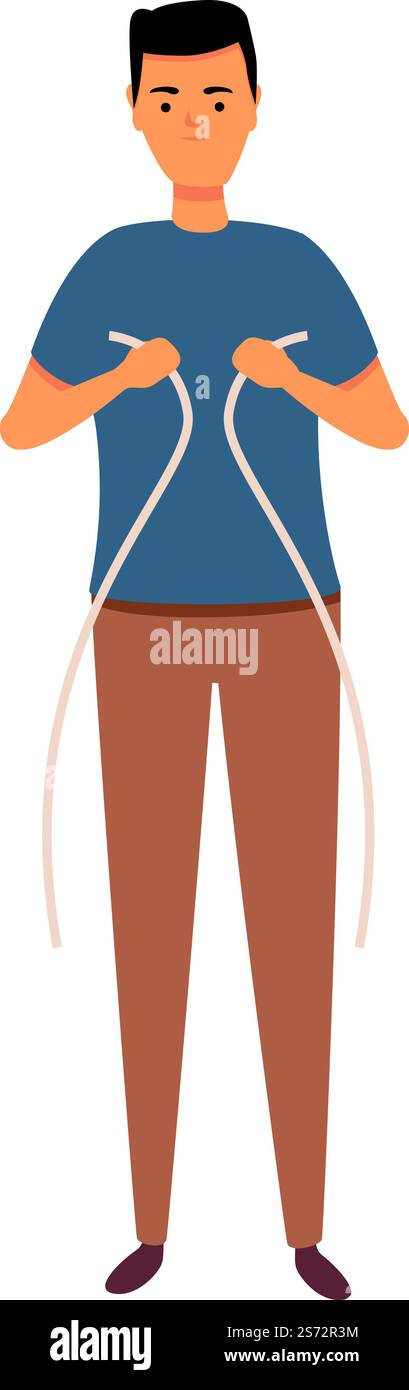 Engineer cable connect icon cartoon vector. Computer system. Room ...
