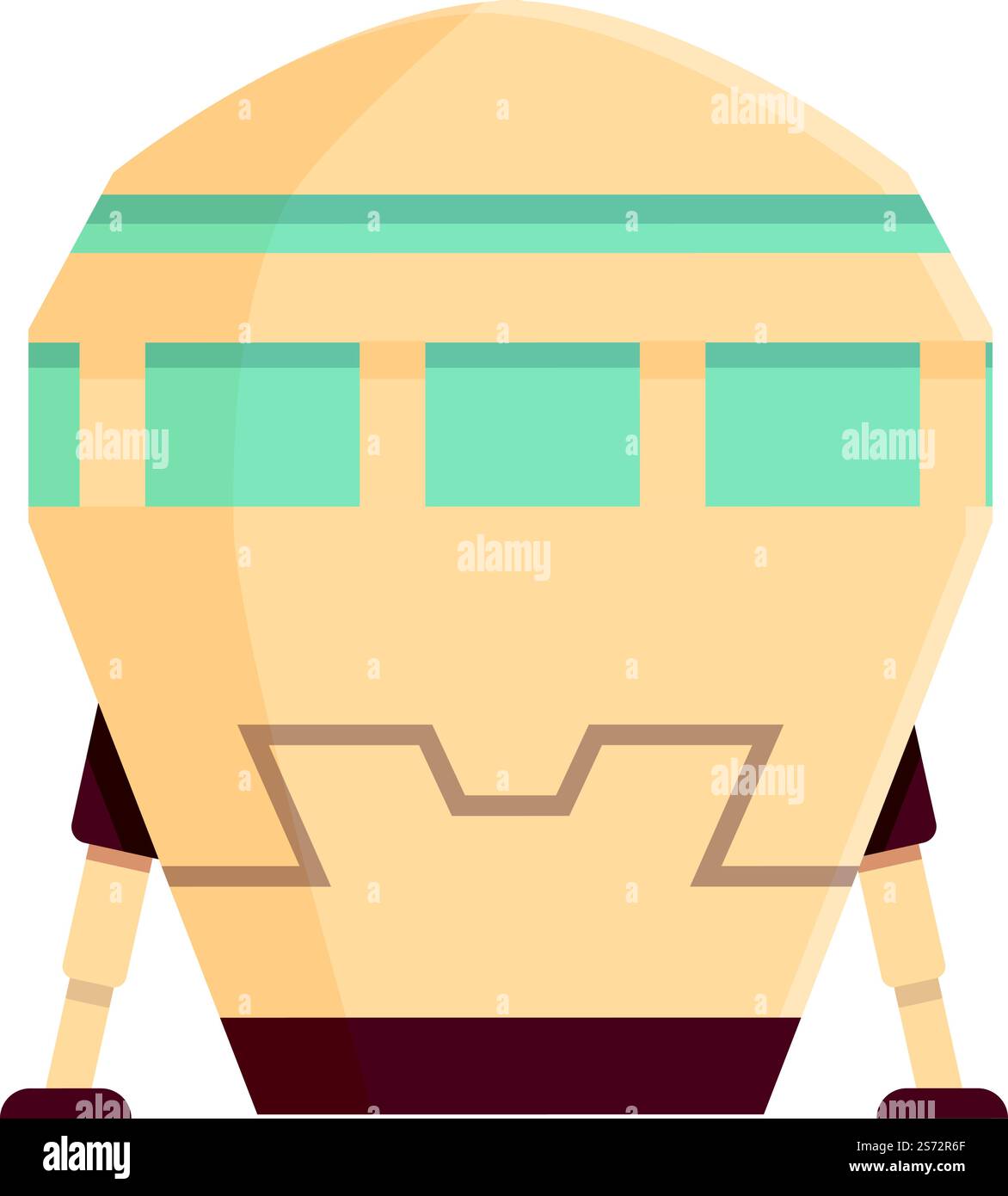 Universe base icon cartoon vector. Space future. Astronaut station ...