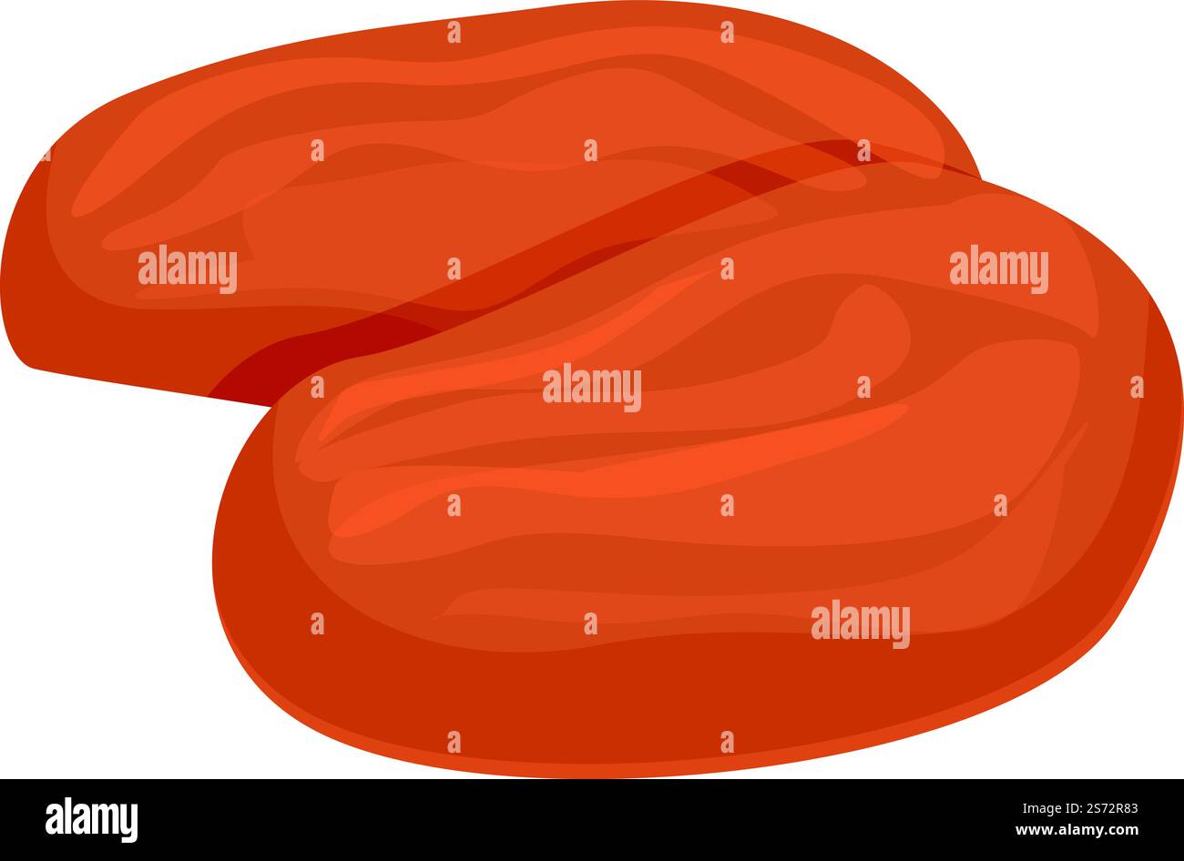 Seed icon cartoon vector. Palm food. Date fruit. Seed icon cartoon ...