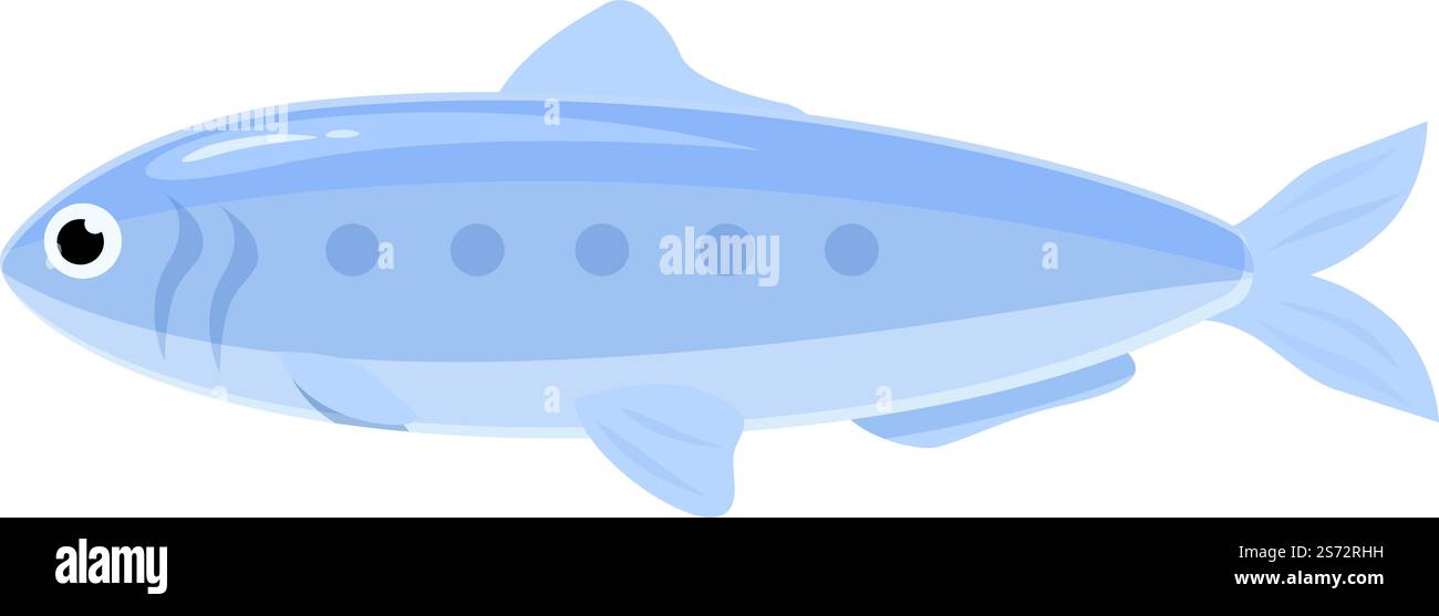 Ocean sardine icon cartoon vector. Fish seafood. Sea animal. Ocean ...