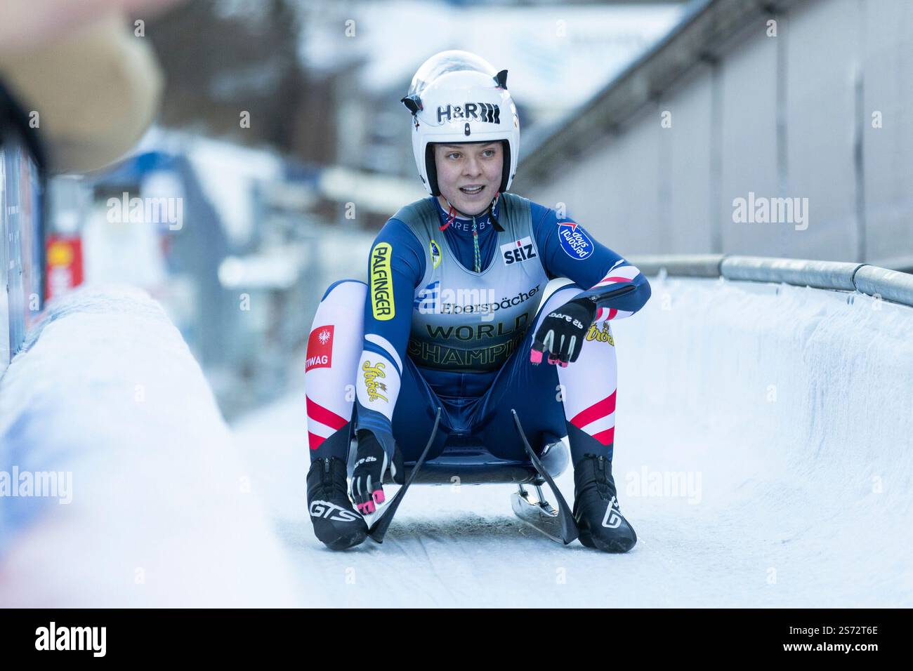 Winterberg, Deutschland. 18th Jan, 2025. Lisa Schulte (AUT). Ebersp ...