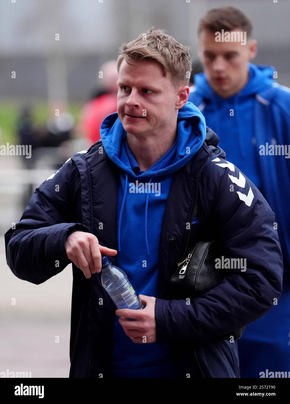 Kilmarnock's Gary Mackay-Steven arrives at the ground ahead of the ...
