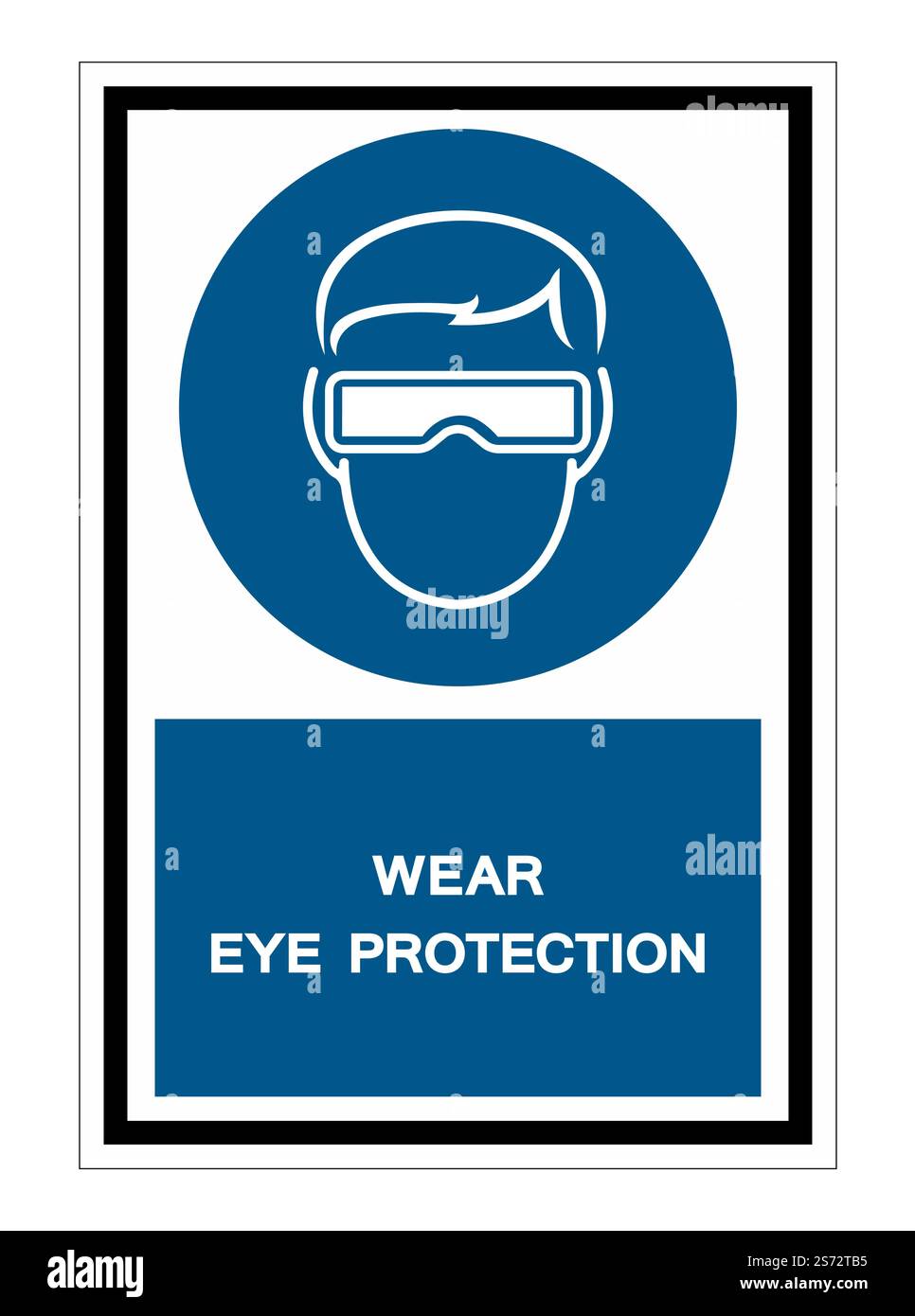 Symbol wear goggles Sign Isolate On White Background,Vector ...