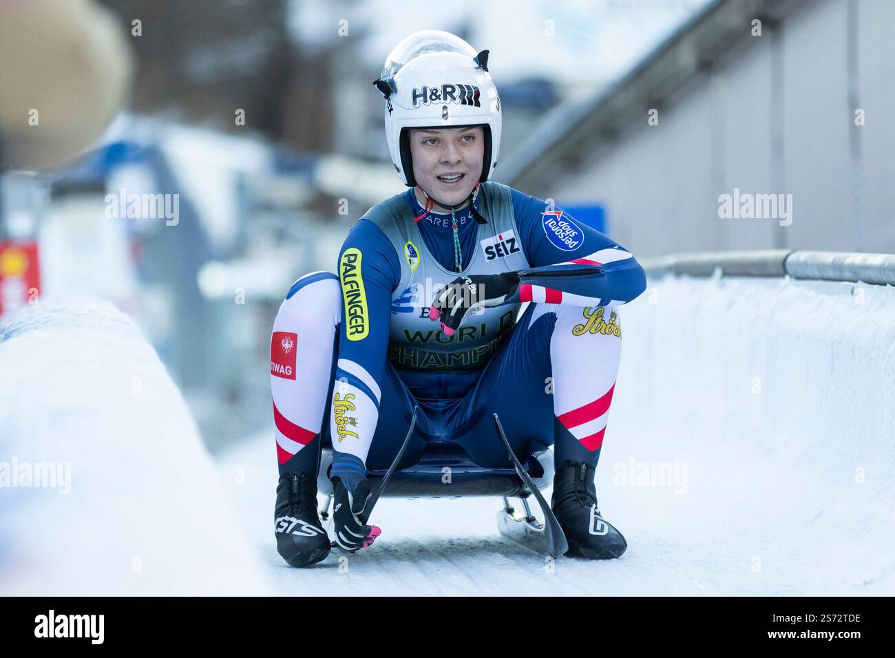 Winterberg, Deutschland. 18th Jan, 2025. Lisa Schulte (AUT). Ebersp ...