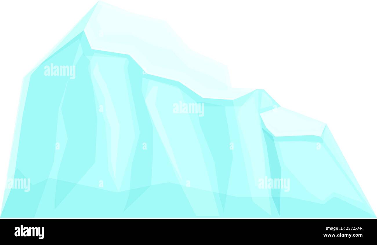 Antarctica ice icon cartoon vector. Arctic glacier. North water ...
