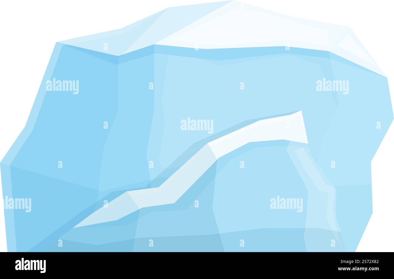 North ice icon cartoon vector. Arctic glacier. Sea polar. North ice ...