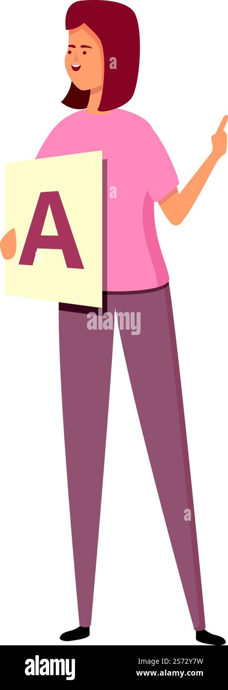 Kid speech therapist icon cartoon vector. Child therapy. Online speak ...