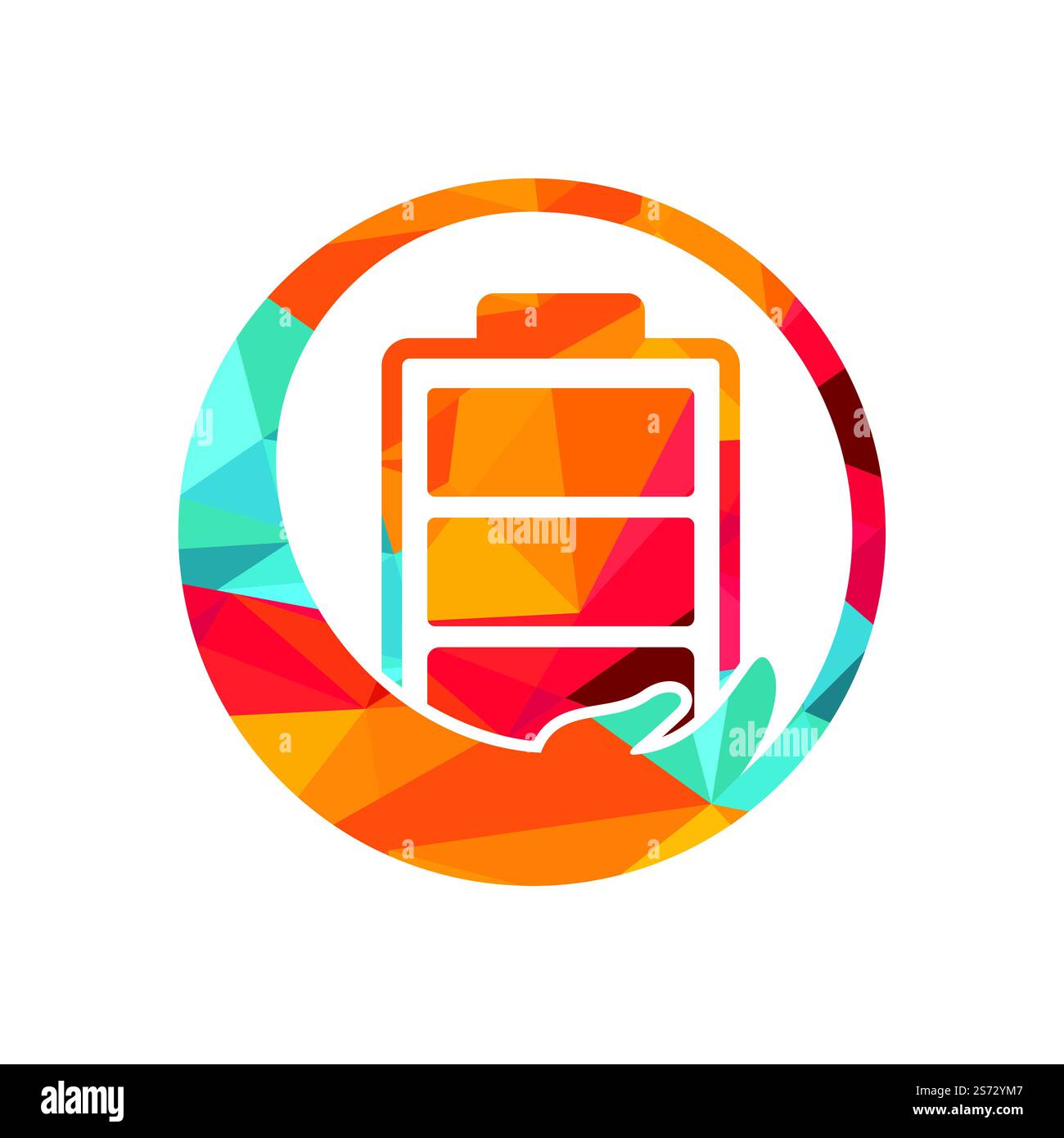 Save battery vector logo template illustration Stock Vector Image & Art ...