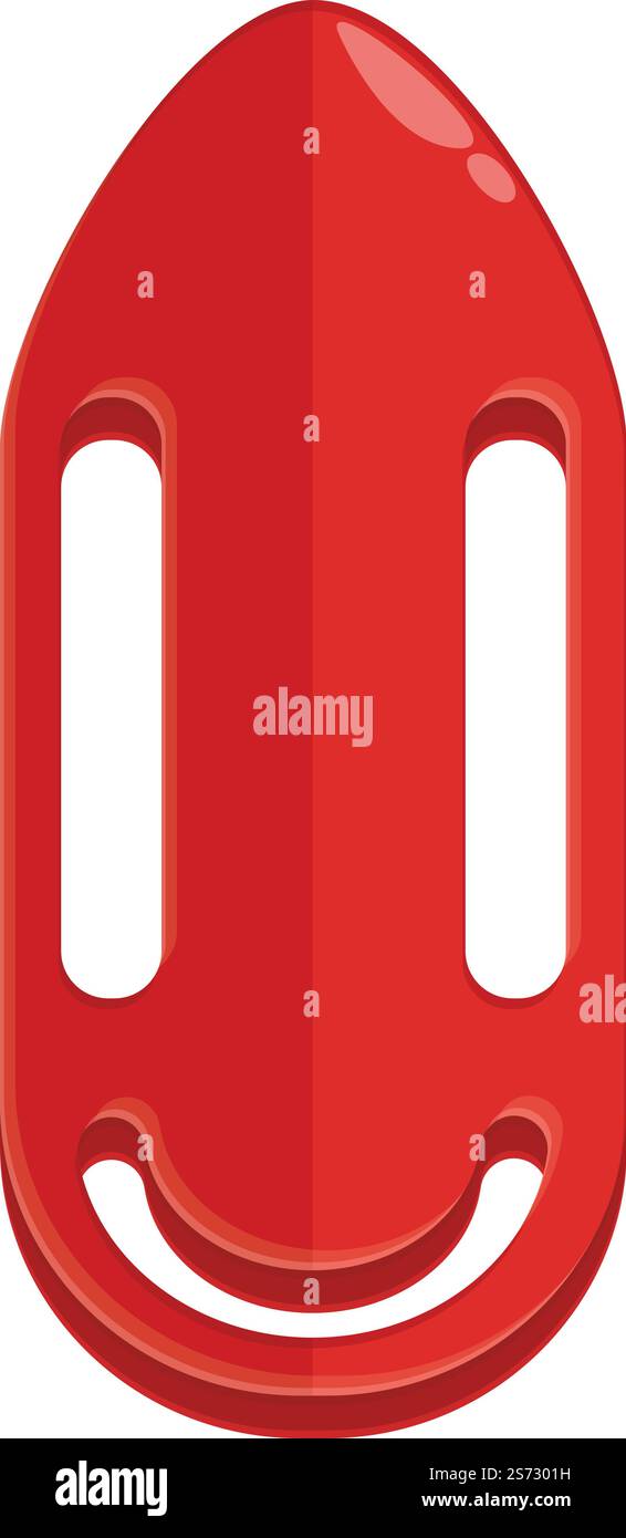 Lifeguard red float icon cartoon vector. Security swim. Life guard ...
