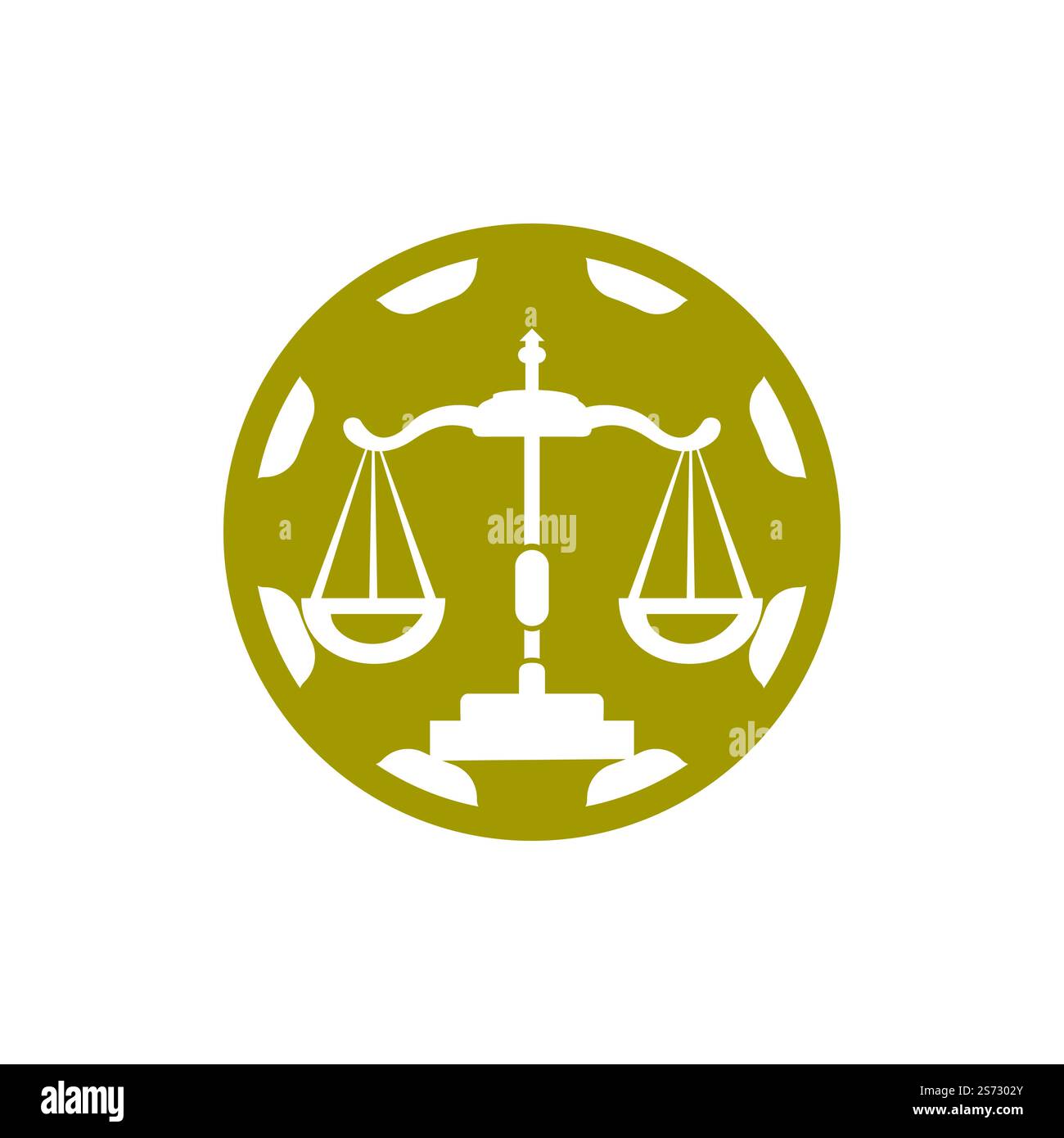Industrial law firm vector logo design concept. Law firm with gear logo ...