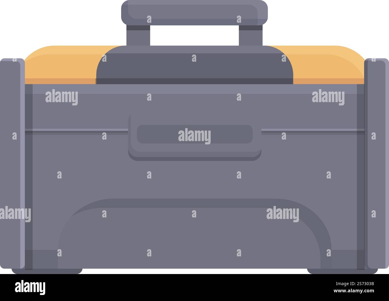 Toolkit icon cartoon vector. Tool box. Wood repair. Toolkit icon ...