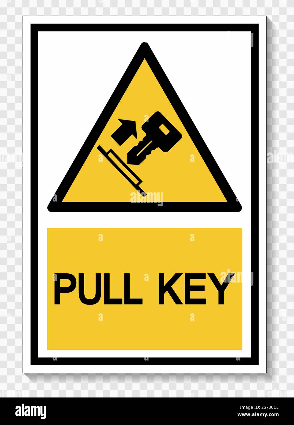 Pull Key Symbol Sign Isolate On White Background,Vector Illustration ...