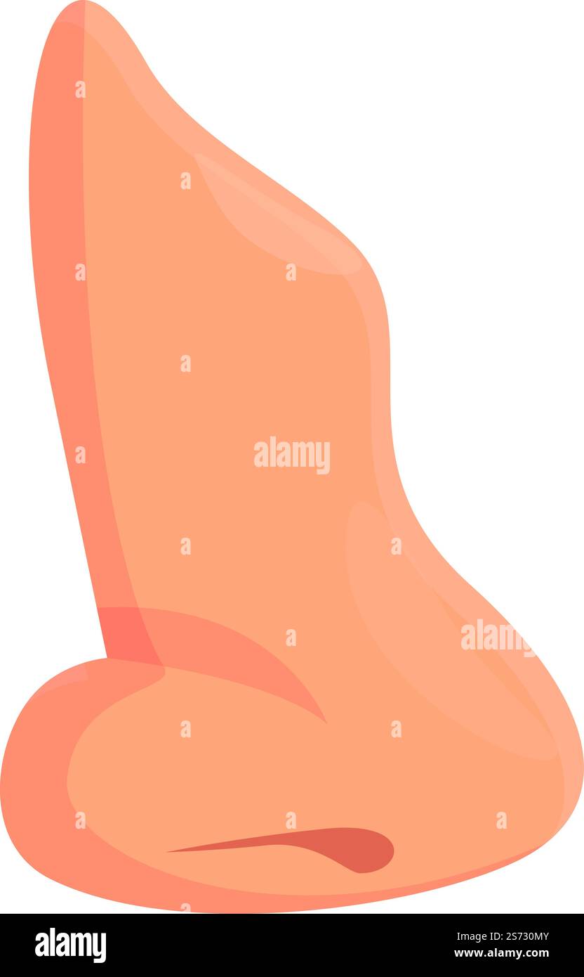 Before rhinoplasty icon cartoon vector. Nose surgery. Nasal skin ...