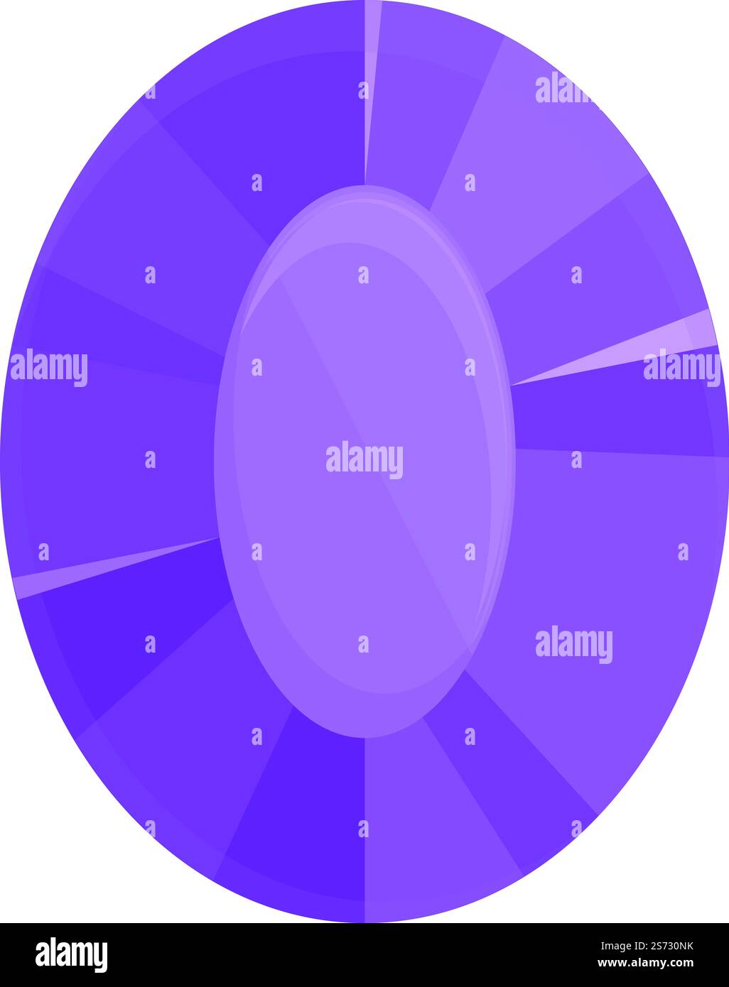 Purple gemstone icon cartoon vector. Gem stone. Rhinestone shiny ...
