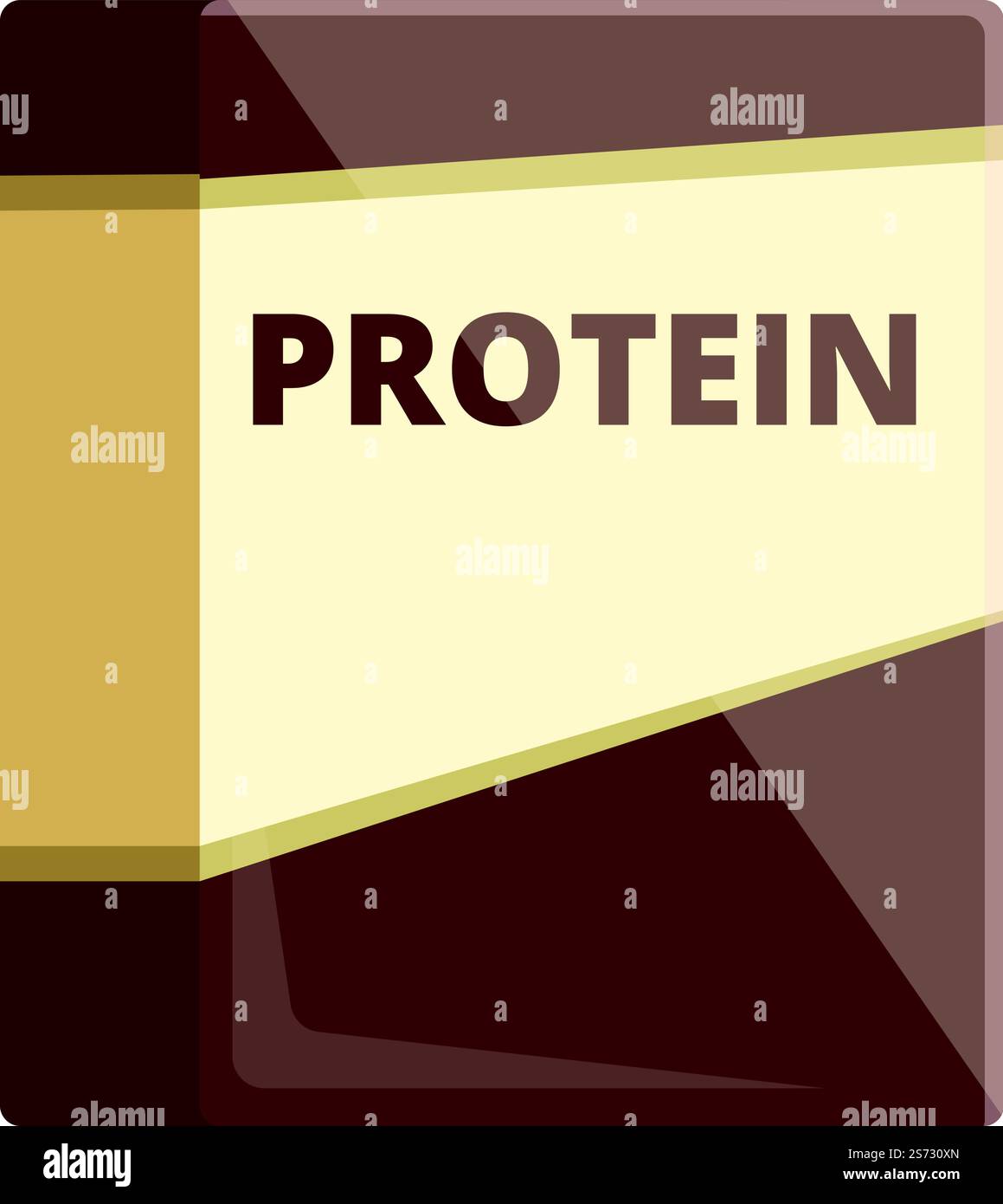 Protein box icon cartoon vector. Stevia food. Vegan syrup. Protein box ...
