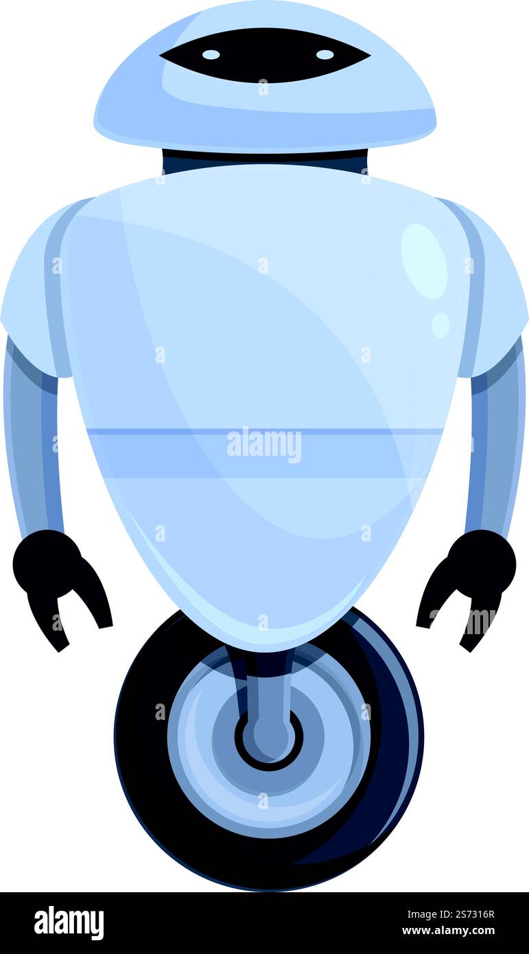 Electric robot icon cartoon vector. Cute toy. Artificial child ...