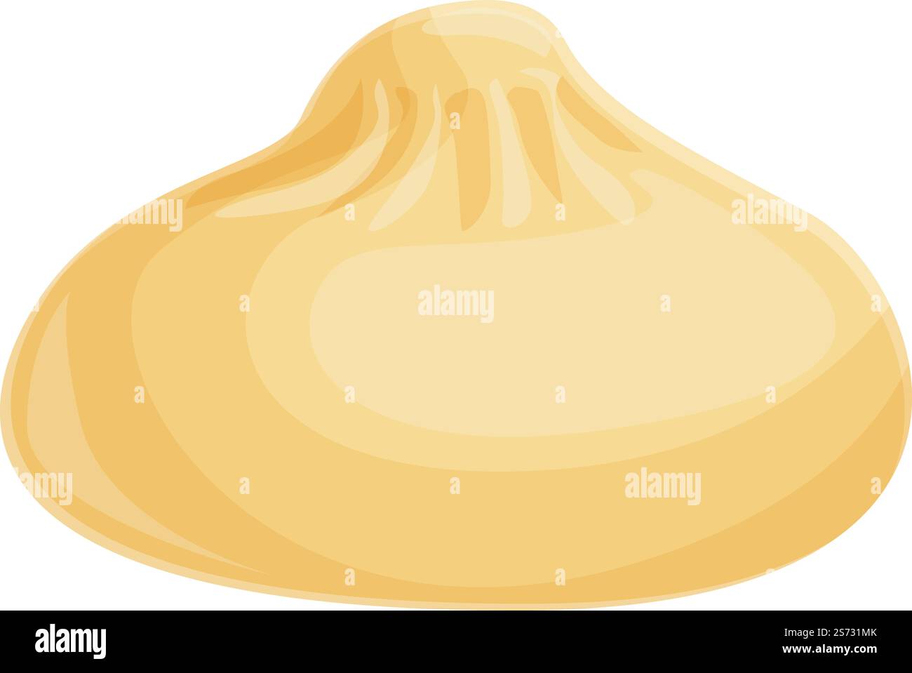 Bread baozi icon cartoon vector. Dao bun. Asian steam. Bread baozi icon ...