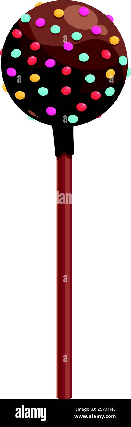 Candy chocolate icon cartoon vector. Sugar stick. Sweet lollypop. Candy ...