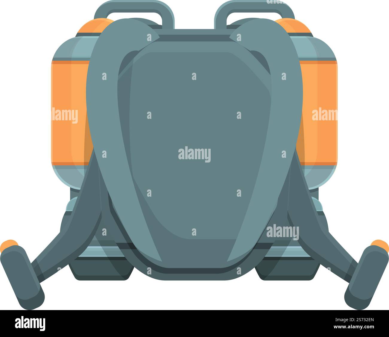 Space jetpack icon cartoon vector. Rocket jet. Person astronaut. Space ...