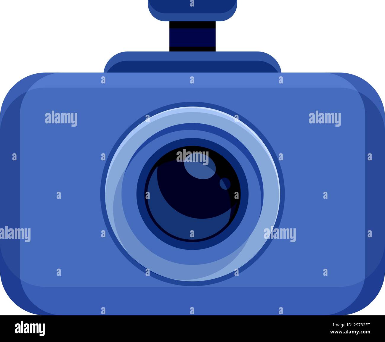 Car video recorder icon cartoon vector. Drive camera. Cam dash. Car ...