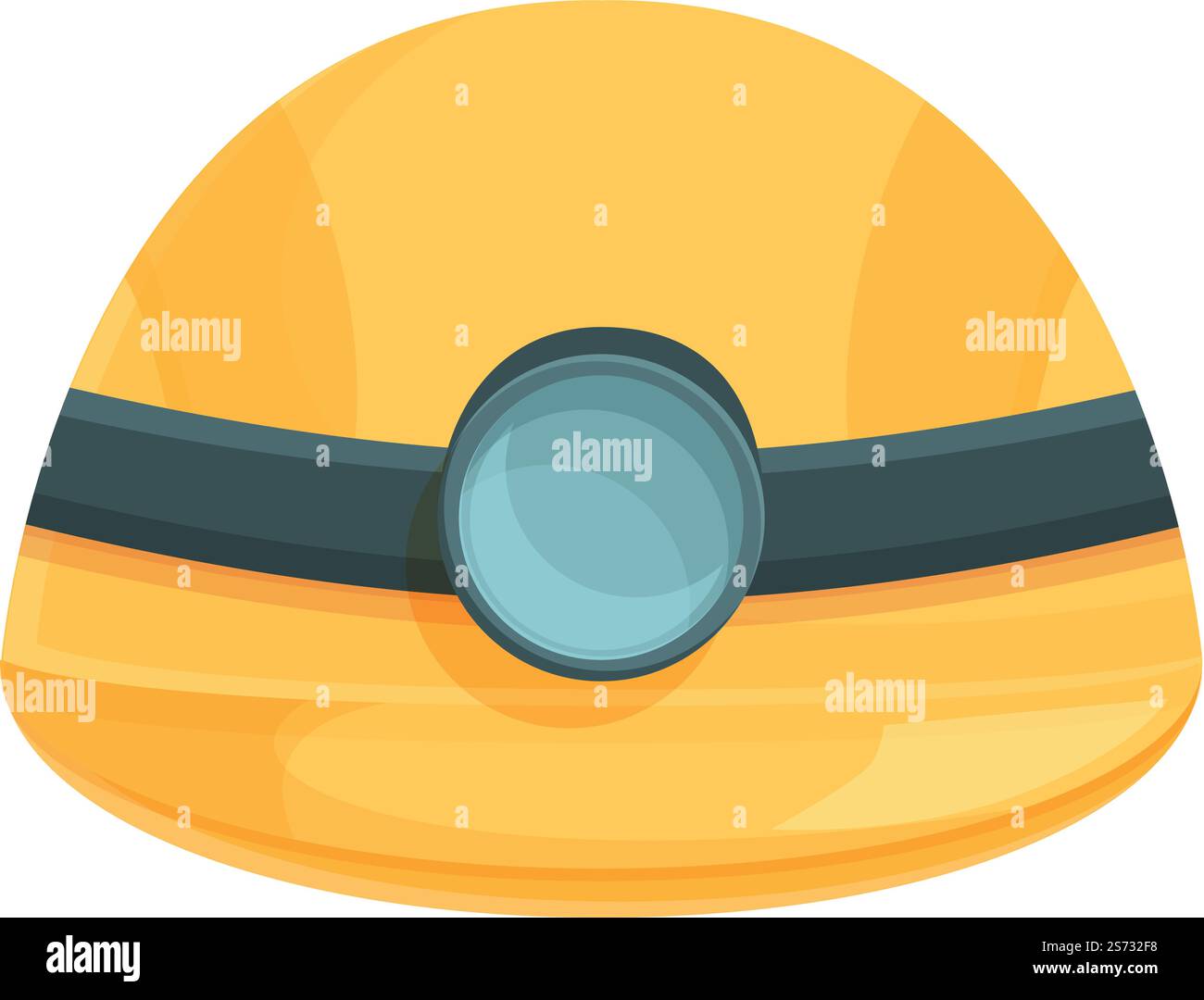 Miner helmet icon cartoon vector. Gold mine. Game rock. Miner helmet ...