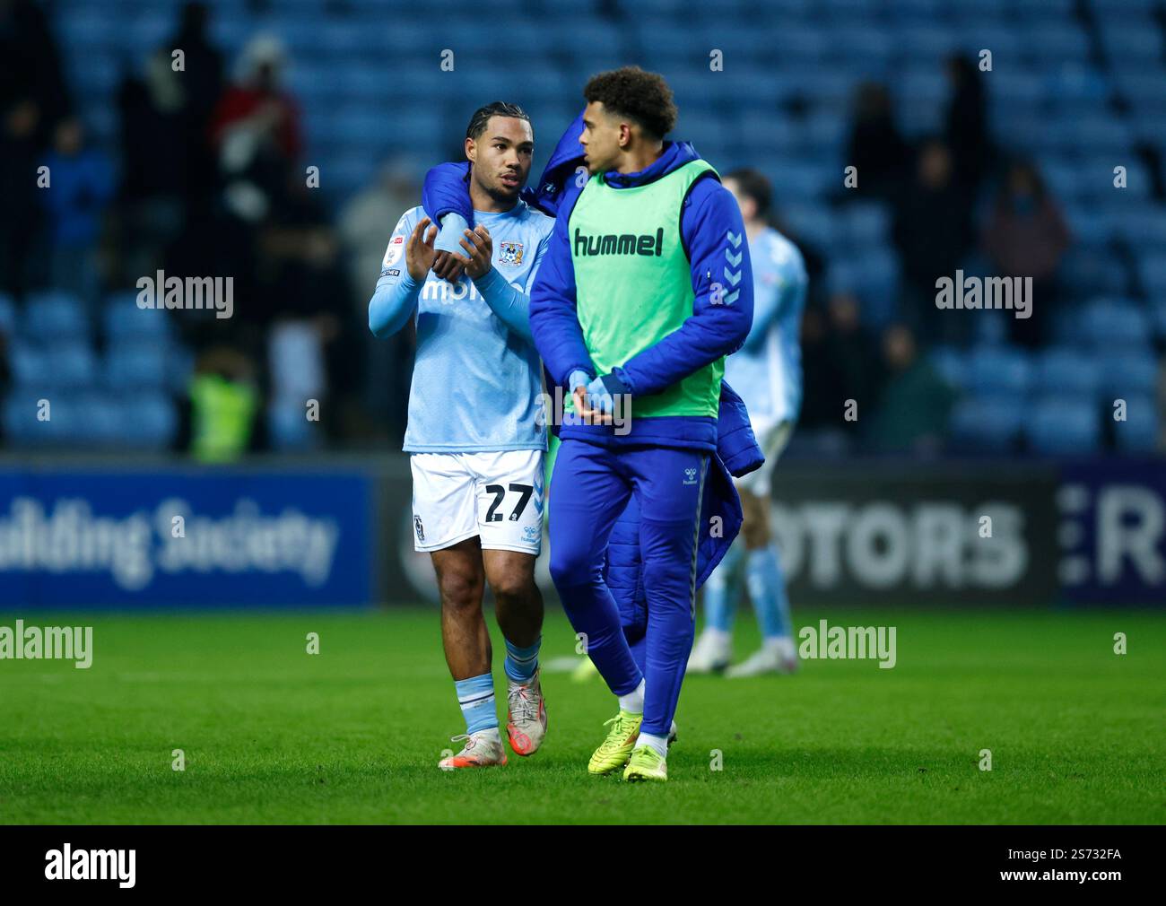 Coventry City's Milan van Ewijk reacts following the Sky Bet ...