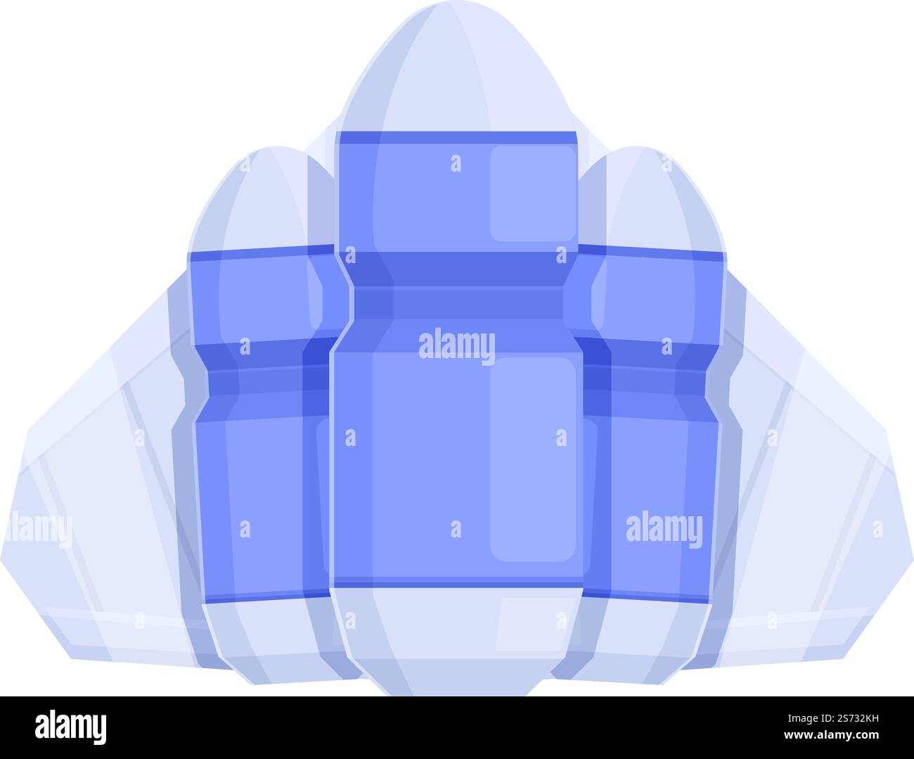 Jetpack plane icon cartoon vector. Rocket jet. Fire efficient. Jetpack ...