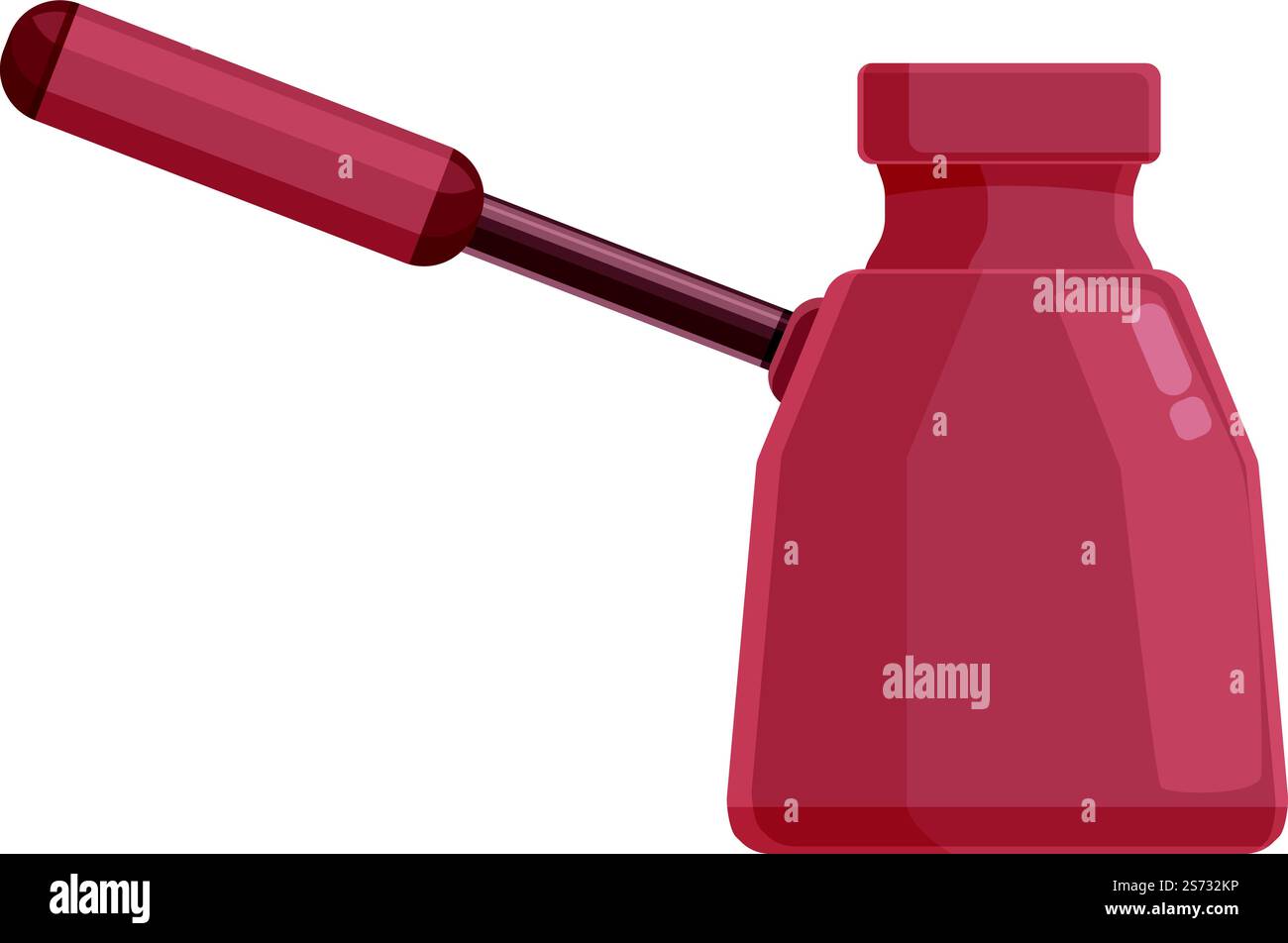 Turkish cezve icon cartoon vector. Coffee pot. Cafe cup. Turkish cezve ...