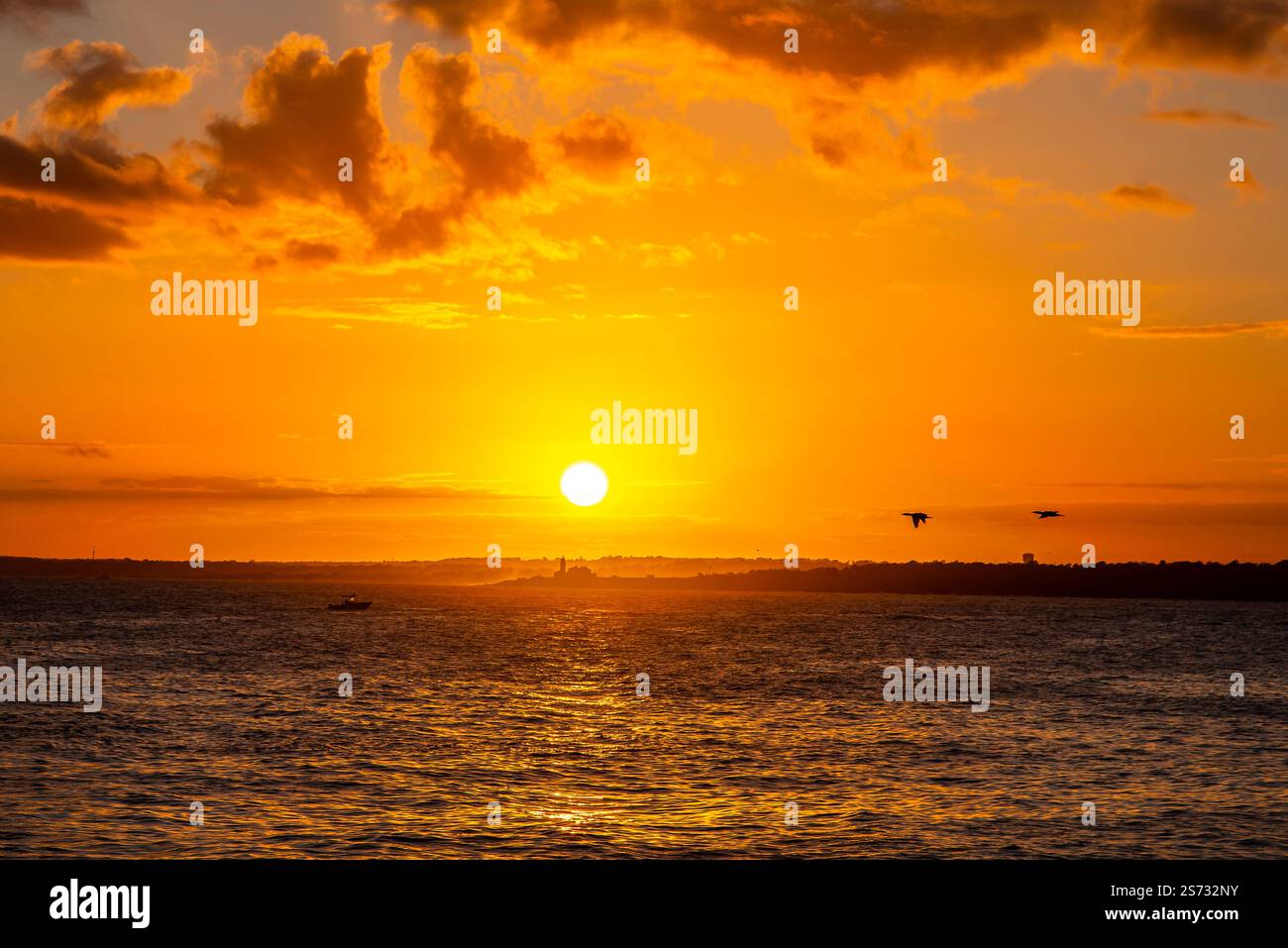 New England ocean landscape Stock Photo - Alamy