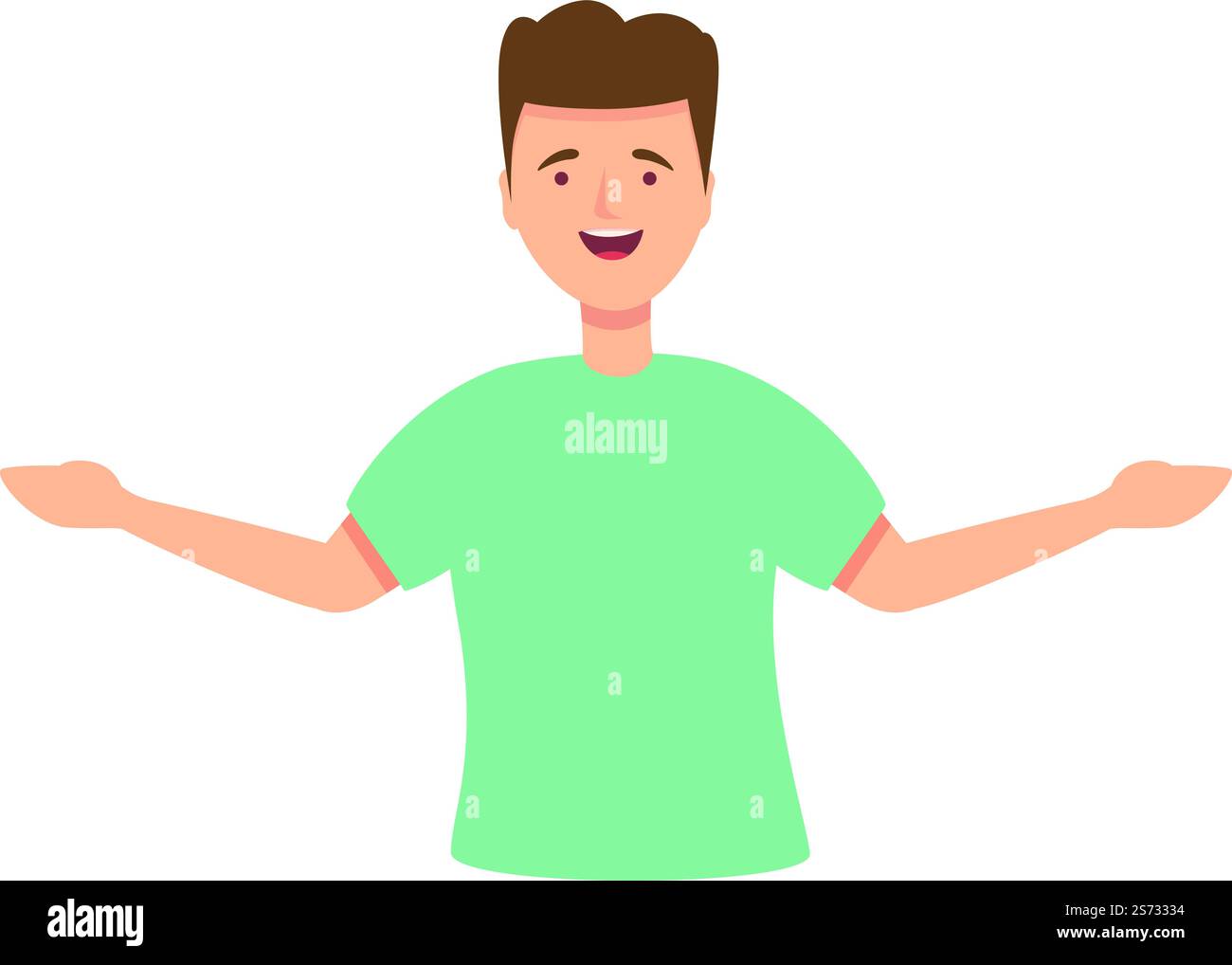 Face man icon cartoon vector. Happy people. Young positive. Face man ...