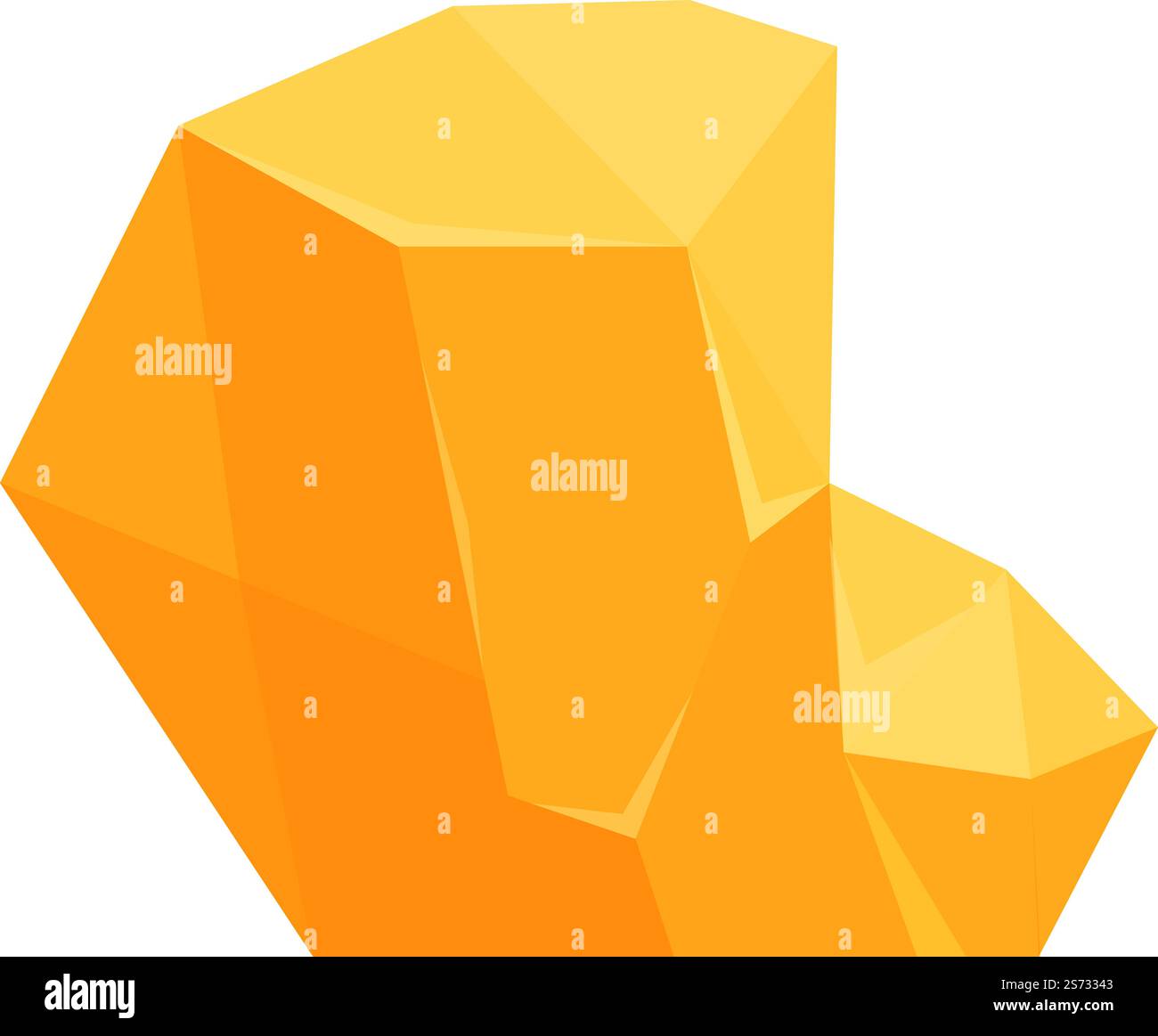 Gold material icon cartoon vector. Golden mine. Entrance cart. Gold ...