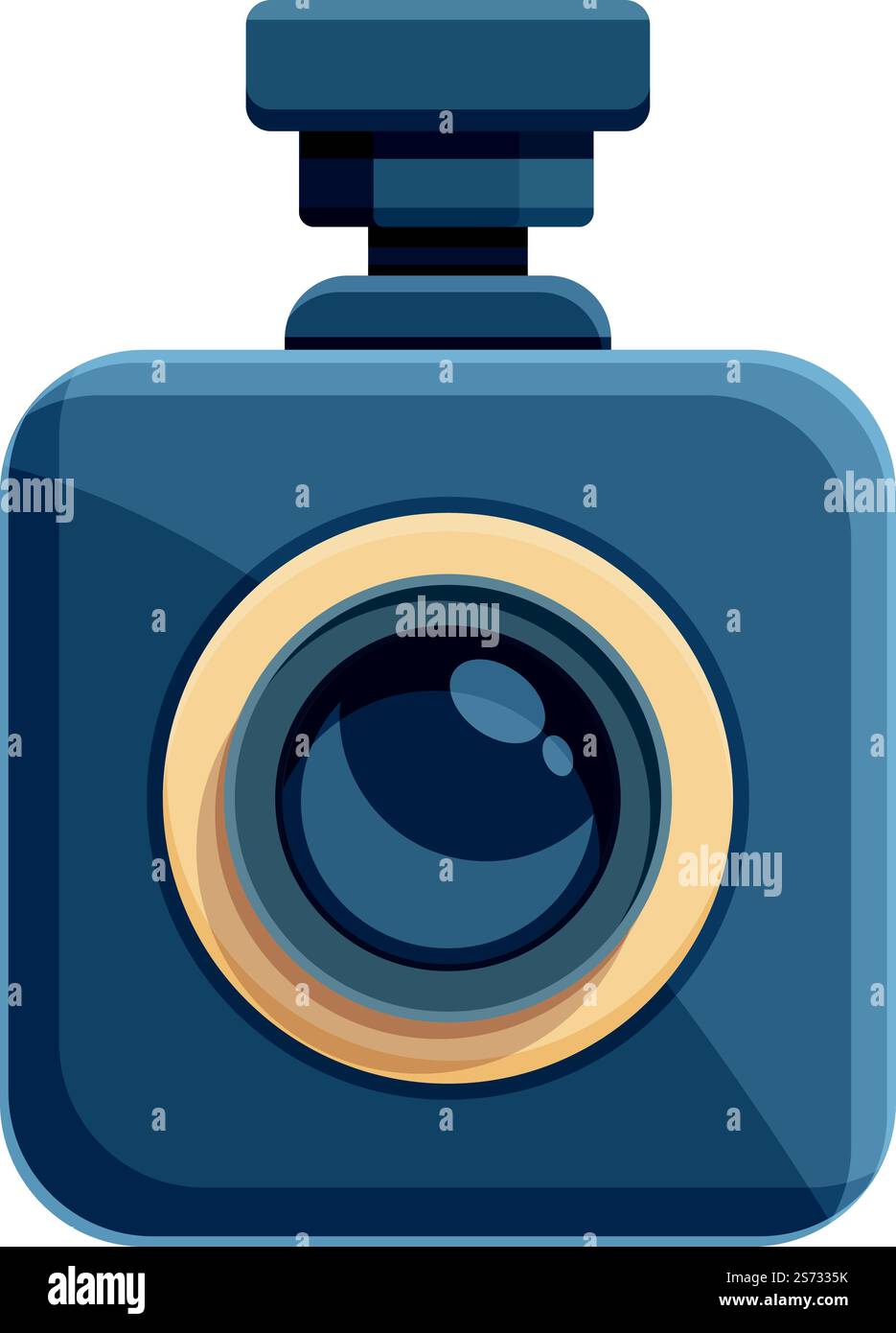 Technology dvr icon cartoon vector. Video recorder. Car drive ...