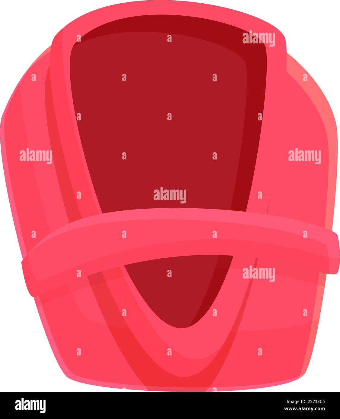 Folded robe icon cartoon vector. Fabric cloth. Textile clean. Folded ...