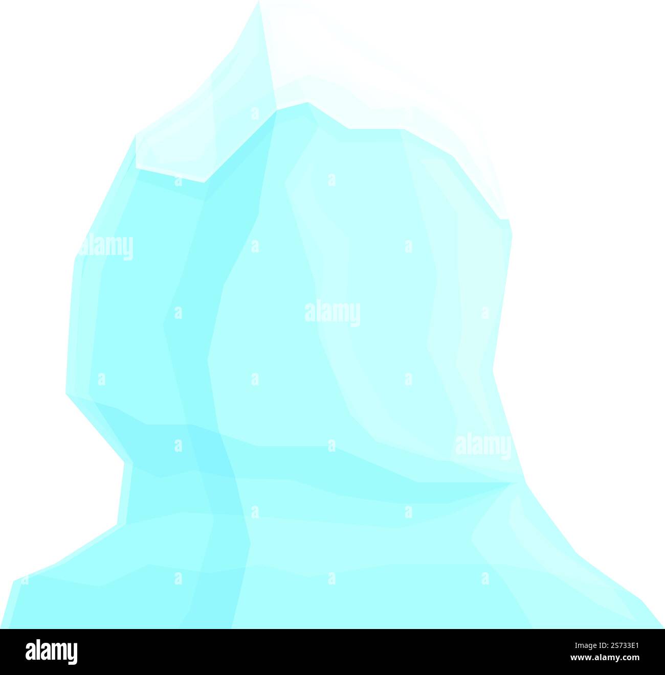 Pole iceberg icon cartoon vector. Ice berg. Polar sea. Pole iceberg ...