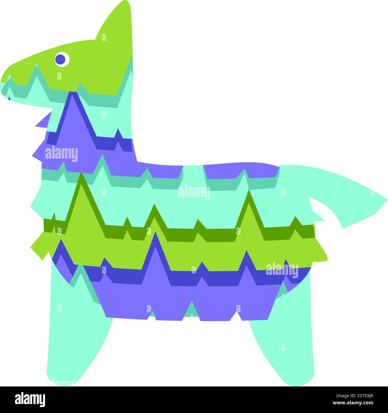 Funny pinata icon cartoon vector. Party toy. Kids texture. Funny pinata ...