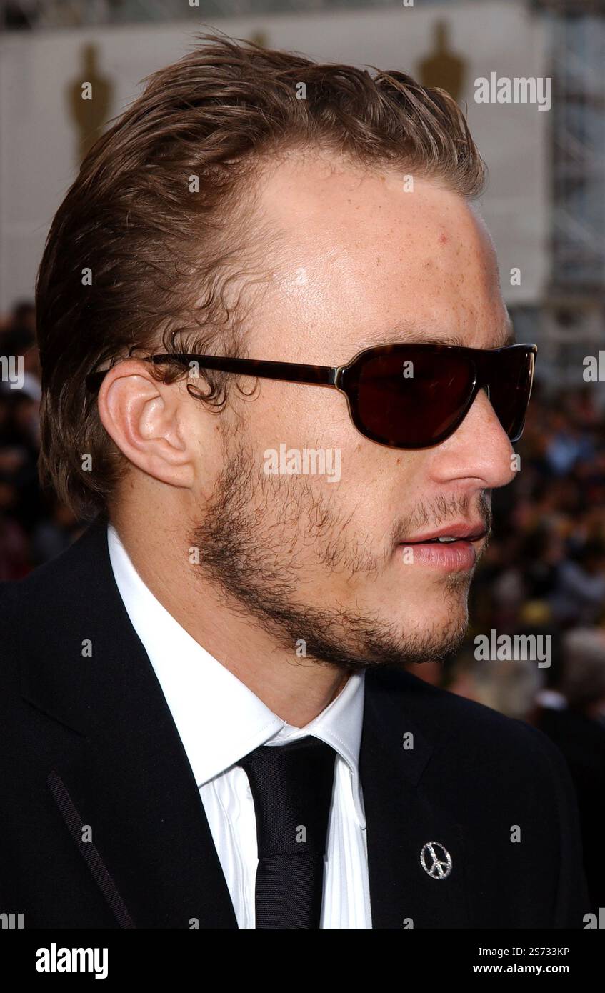 HOLLYWOOD, CA, USA: Heath Ledger attends The 76th Annual Academy Awards ...