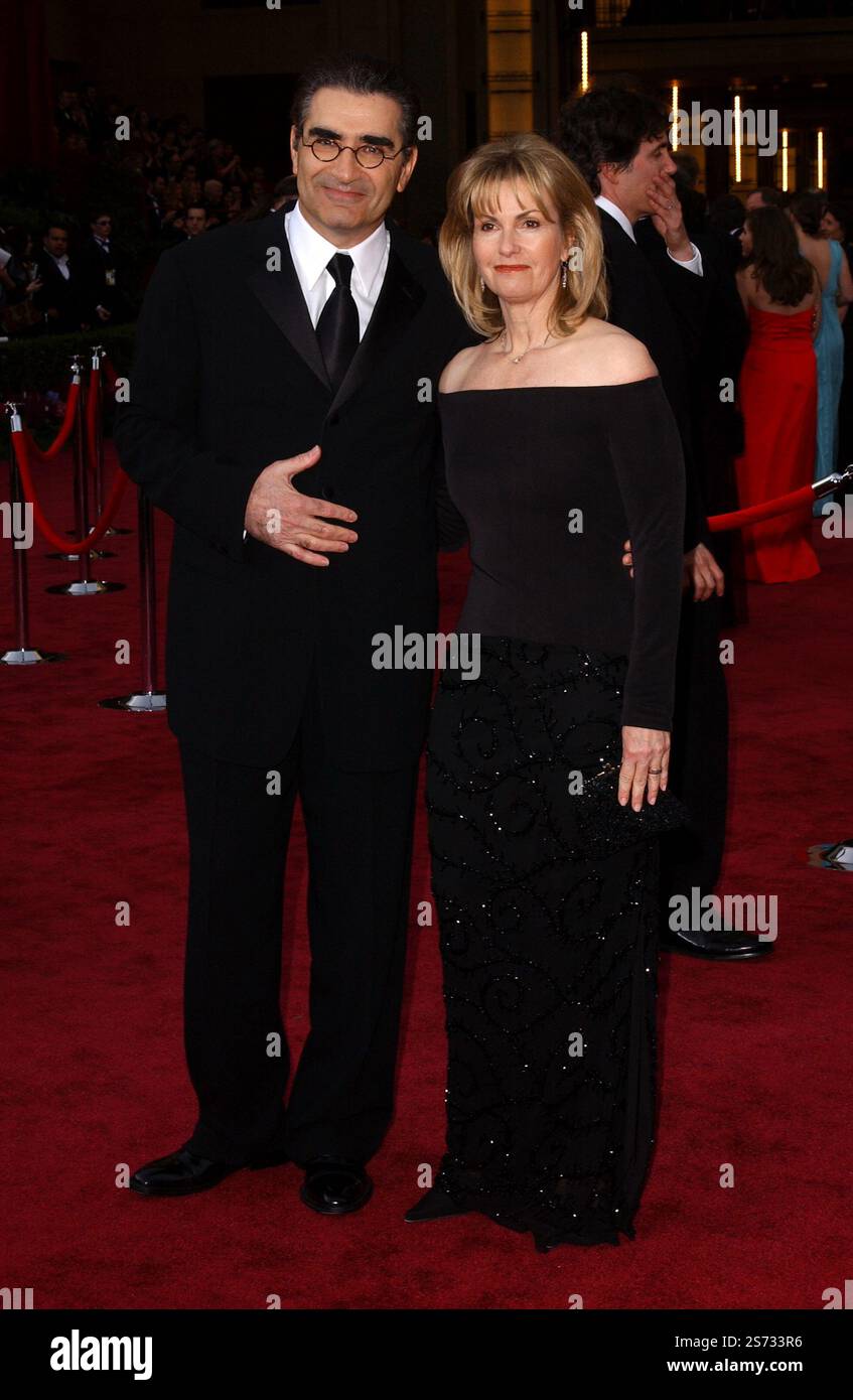 HOLLYWOOD, CALIFORNIA, USA: (L-R) Eugene Levy and Catherine O'Hara ...