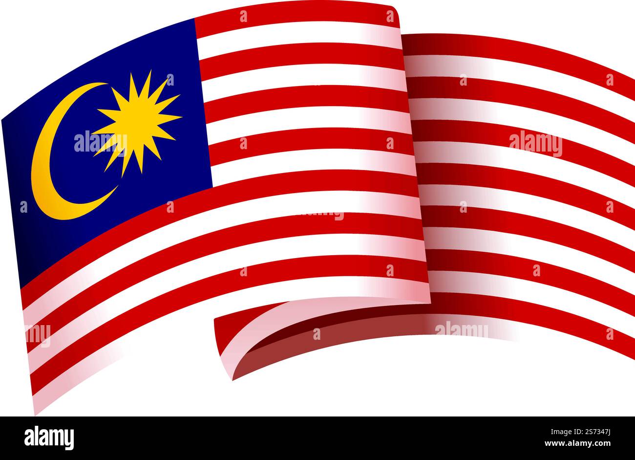 Malaysia freedom icon cartoon vector. Country flag. Travel state ...