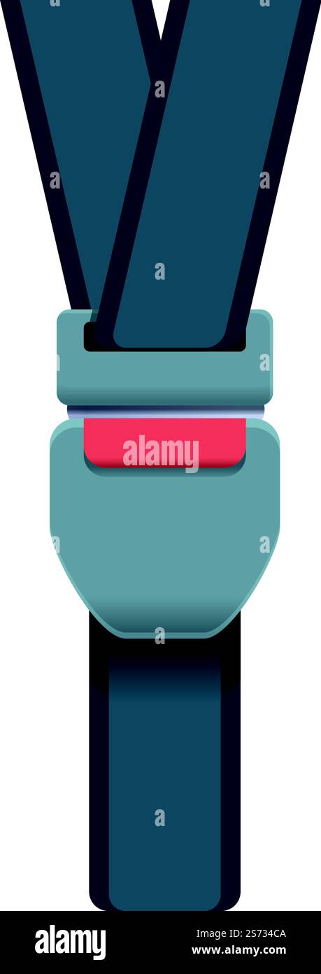 Security belt icon cartoon Stock Vector Images - Alamy