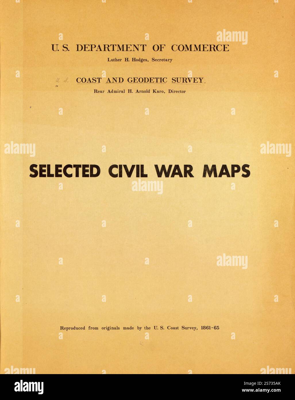 Selected Civil War maps : reproduced from originals made by the U.S ...