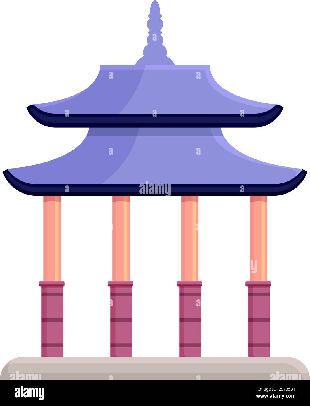 Singapore old chinatown building Stock Vector Images - Alamy