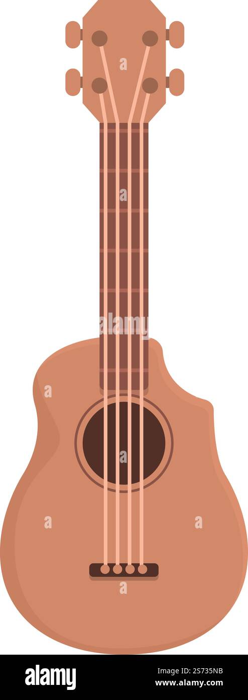 Beach ukulele icon cartoon vector. Acoustic guitar. Mexican food. Beach ...
