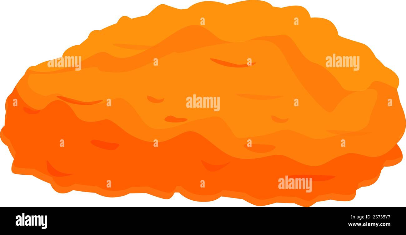 Menu chicken nugget icon cartoon vector. Fast food. Restaurant meat ...