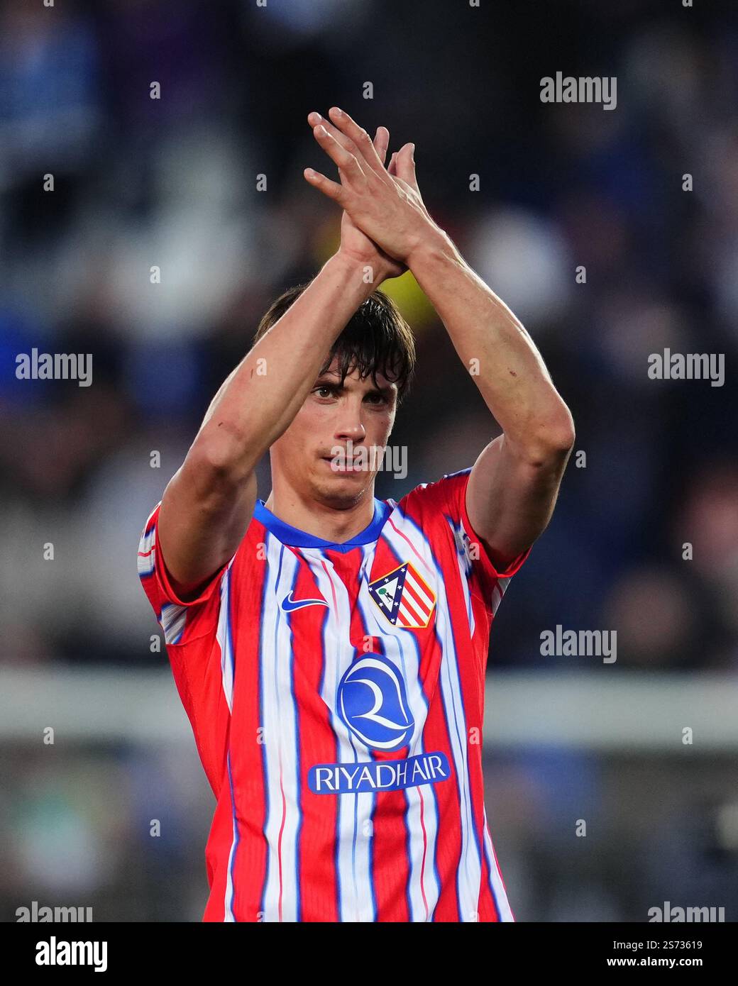 Robin Le Normand of Atletico de Madrid during the La Liga EA Sports ...