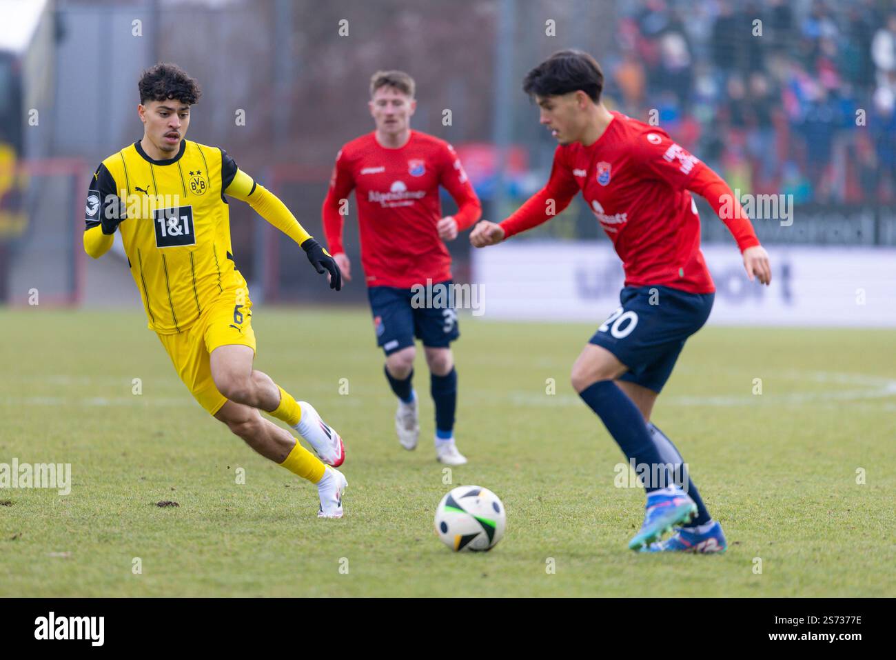 Unterhaching, Deutschland. 18th Jan, 2025. Unterhaching, Deutschland 18 ...