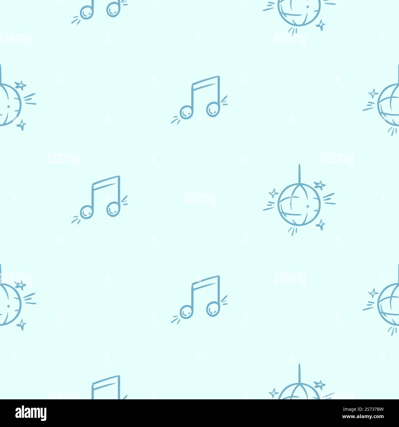 Simple black and white seamless pattern with attributes of a holiday ...