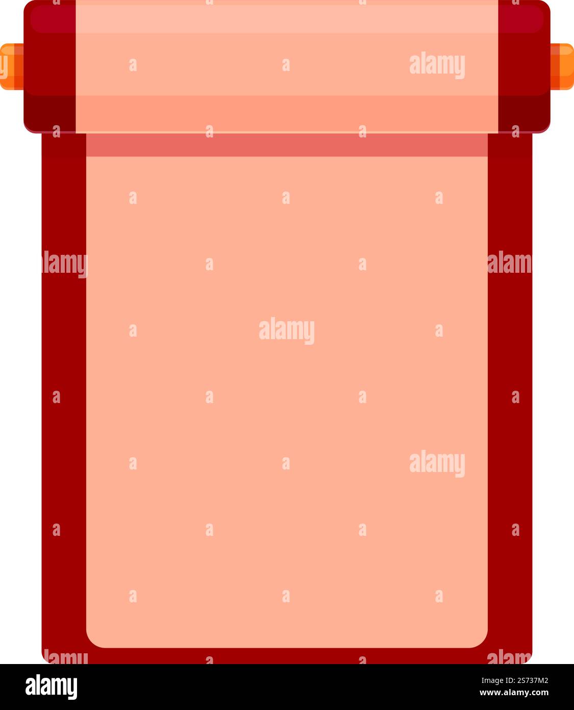 Spring scroll icon cartoon vector. China new year. Asian card. Spring ...